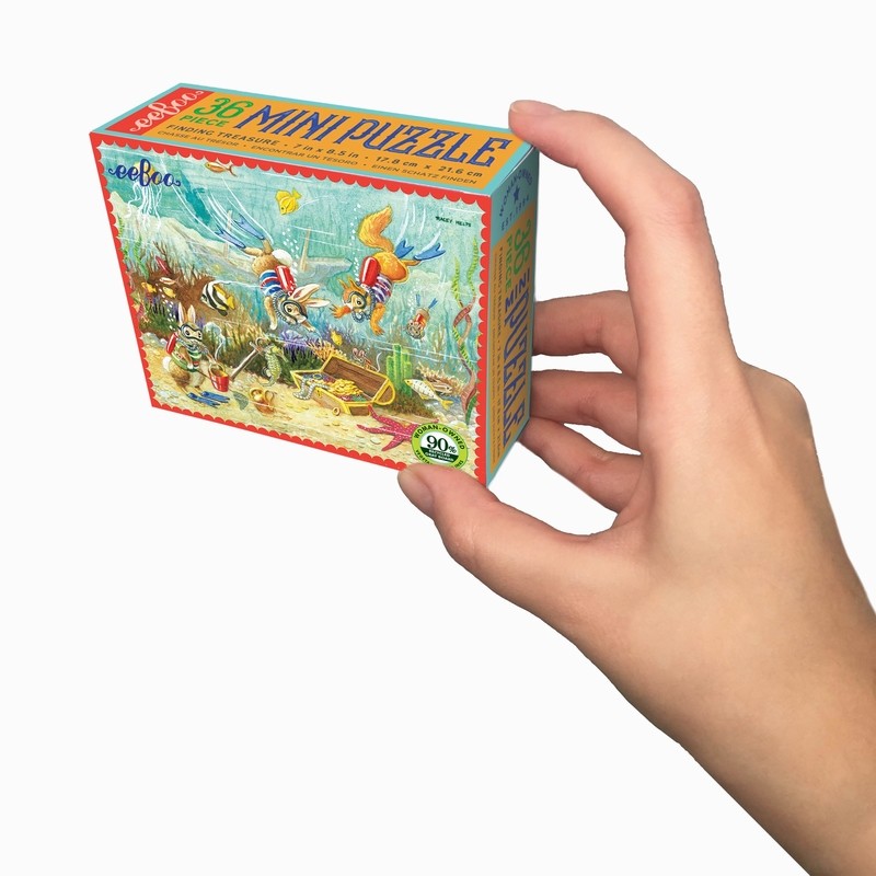 Mini puzzle Rétro - 36 pièces par Eeboo