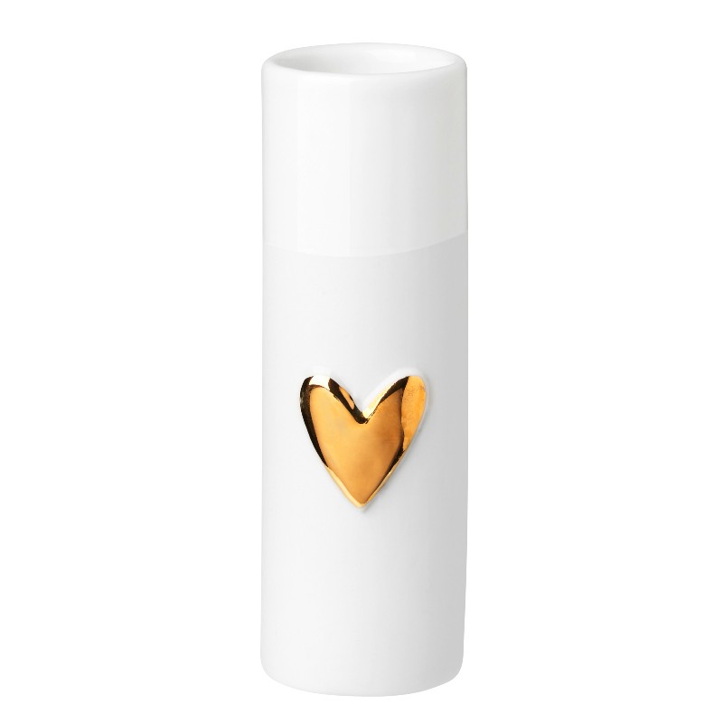 Lot de 4 mini vases Love au style raffiné de la marque Räder